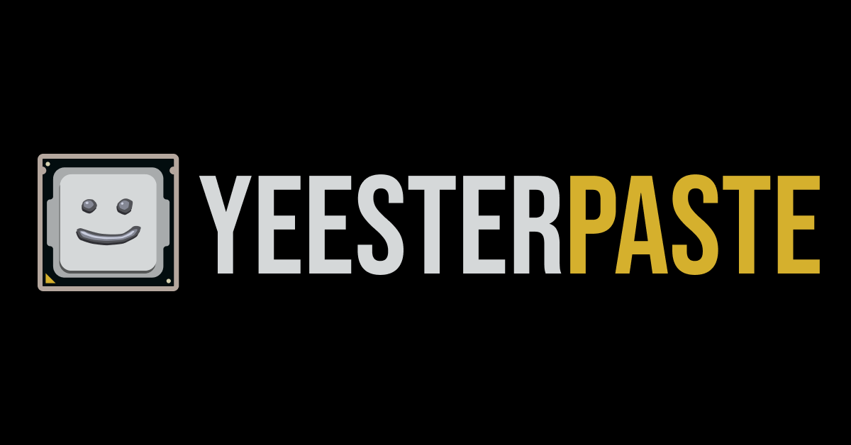 YeesterPaste - the Ultimate Thermal Paste Experience